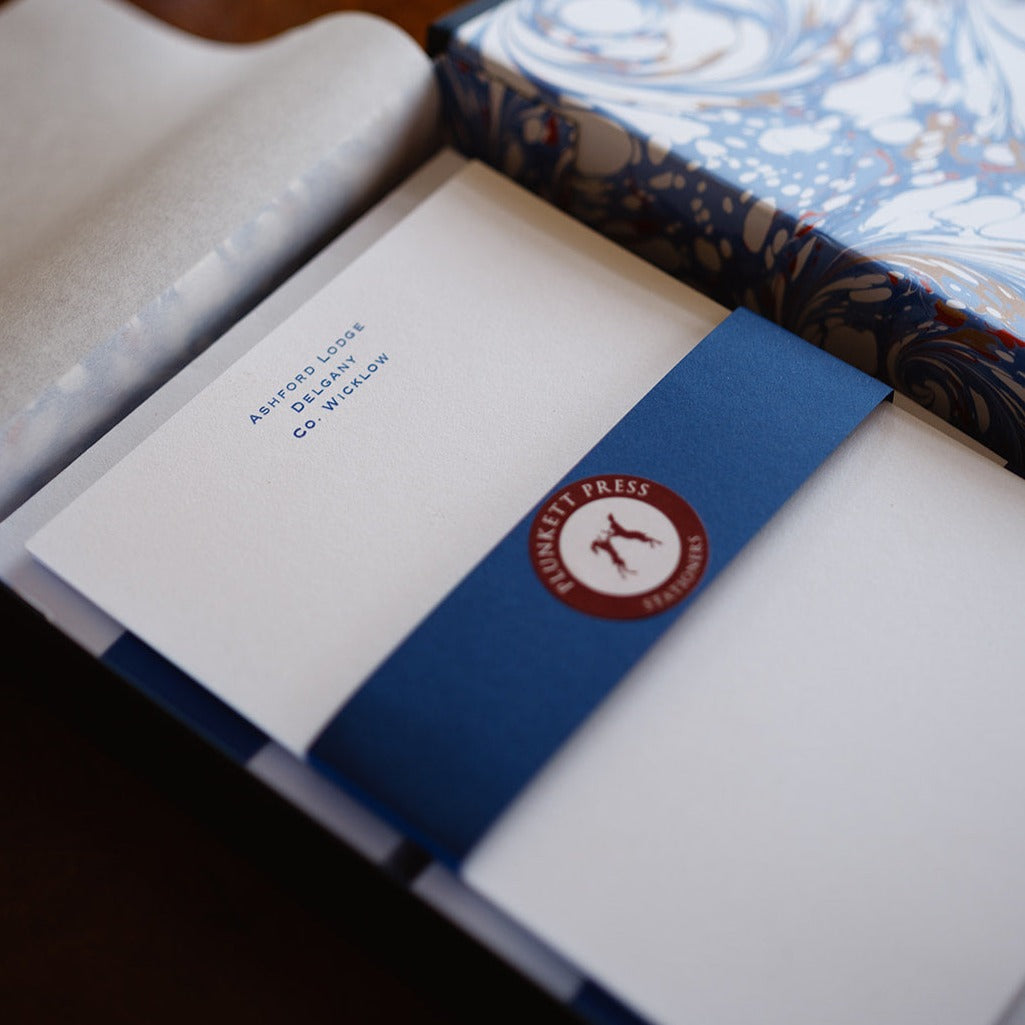 Personalised writing paper Ireland – Plunkett Press Stationers